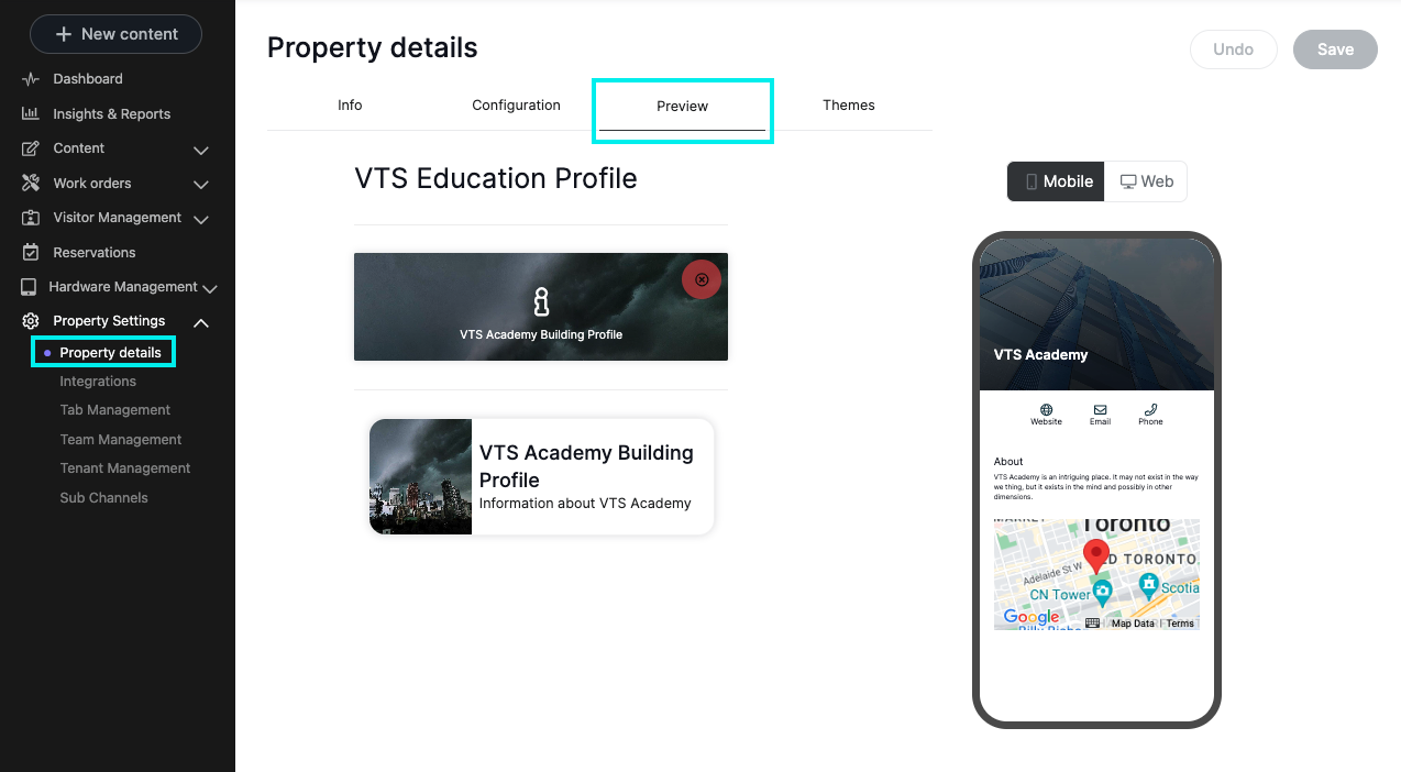 Channels – VTS Activate Help Center